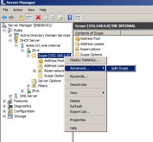 Configurarea DHCP Split Scope – Marius Ene
