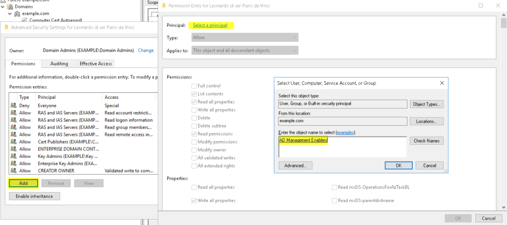 Active Directory – Principle of least Privilege / PIM / RBAC – Marius Ene