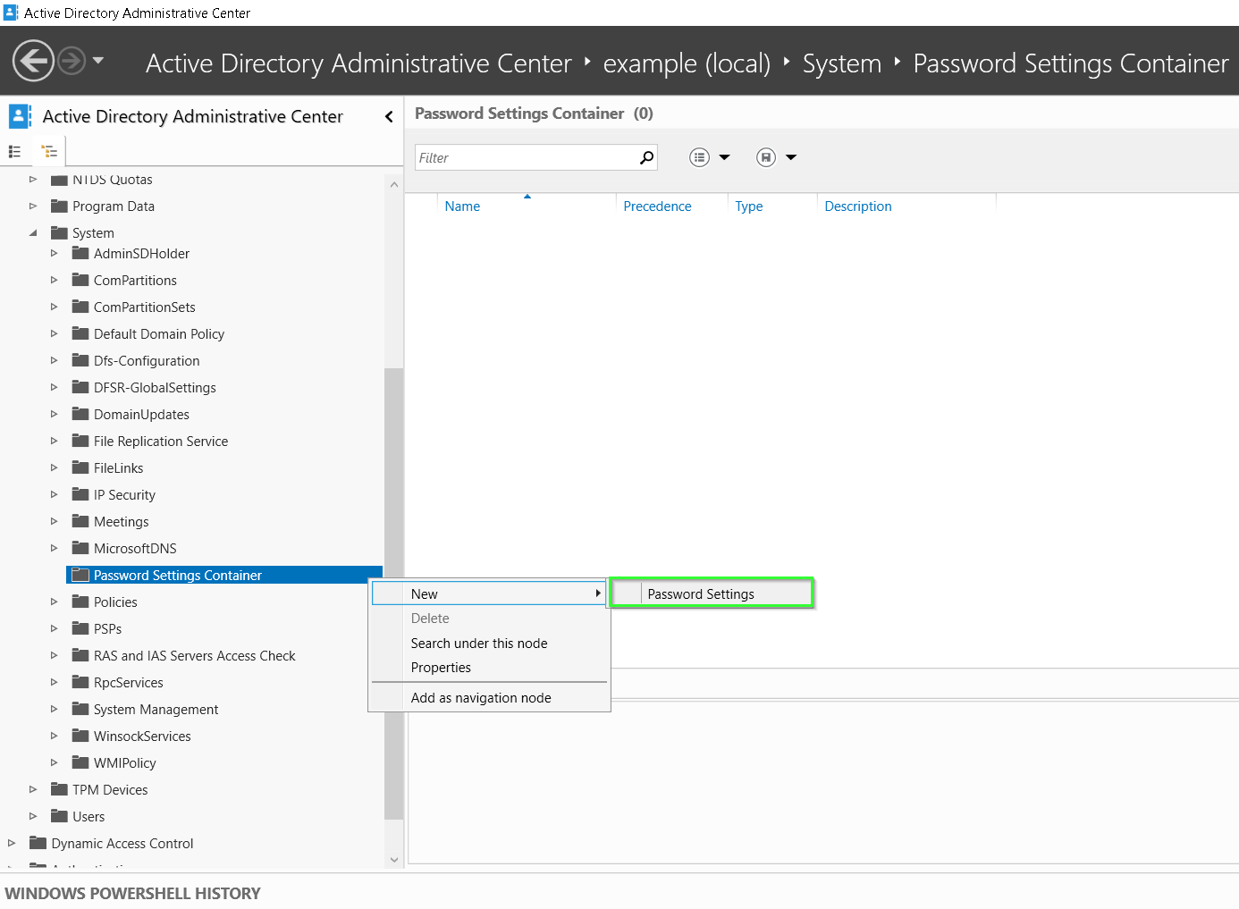 A fine-grained password policy example – Marius Ene